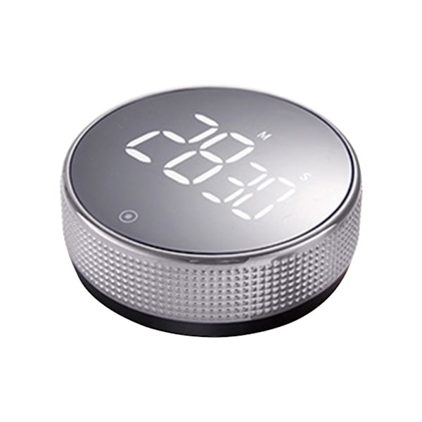 Led digital kökstimer, magnetisk smart timer 3-nivås volym (mute-90db) magnetisk timer för kök ...
