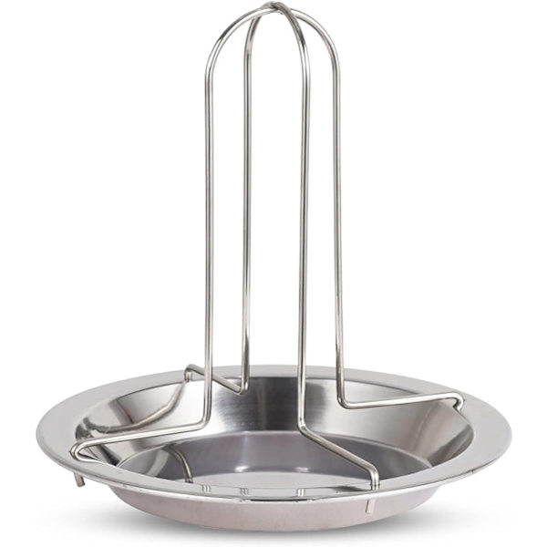 Kyllingestativ, BBQ Kyllingestativ, Non-stick Grillpande til Kylling og ...