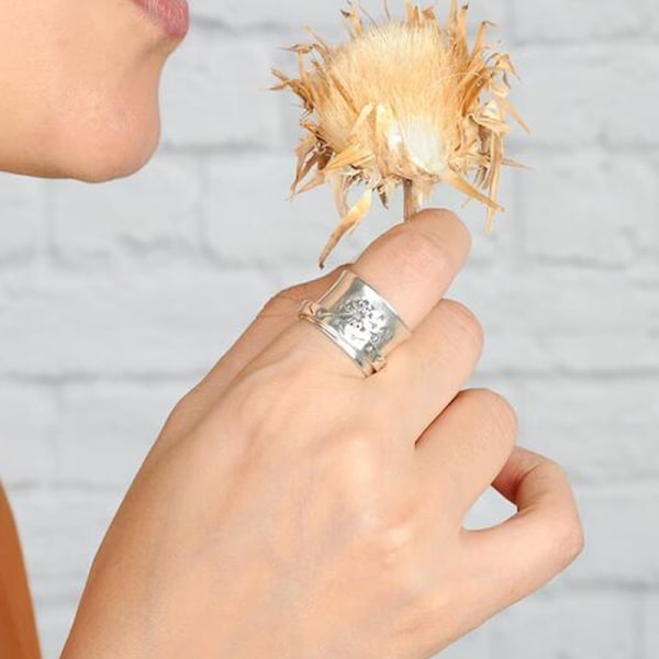 Antistress-sormus naisille ja miehille - Voikukka Fidget Spinner ...