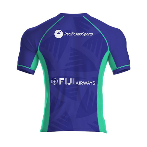 2022/23 FLYING FIJIANS Rugbytröja herrväst S-5XL Singlet Away 2XL ...