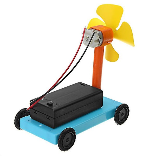 Vindvagn Vinddrivkraft Vindkvarn Bilmodell Fysiskt experiment DIY ...