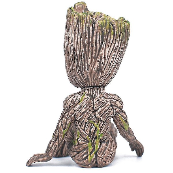 Guardians Of The Galaxy Sittande Mini Baby Groot figurleksak | Fyndiq