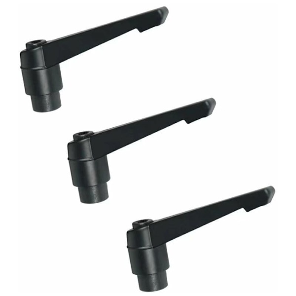 M6 justerbart handtag klämma spak klämma tryckknapp spärr inre gänga gänga 3 stycken | Fyndiq