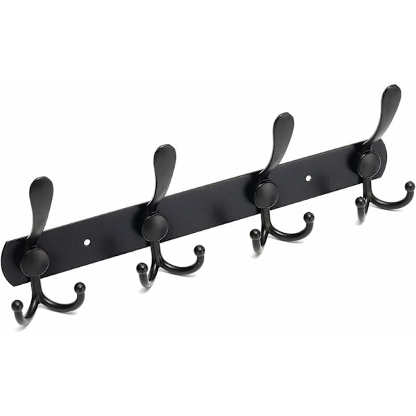 Väggmonterad klädhängare, designer väggmonterad klädhängare med 2-vägs ...