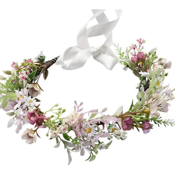 Blomsterkrans Krans Blomsterhuvudband Hårkrans Blomstergirlang ...
