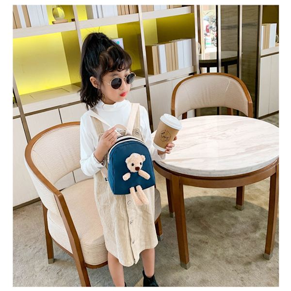 Barn dagis plysch ryggsäck tecknad skolstudentväska yellow | Fyndiq