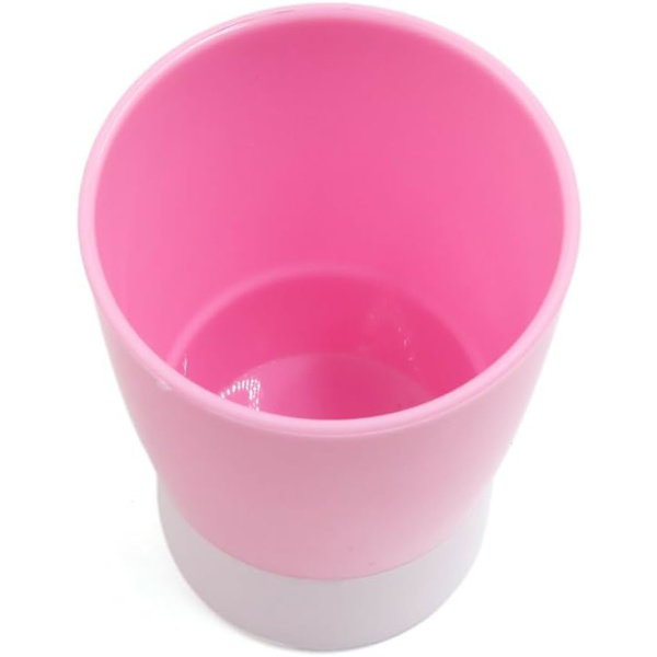 2 Stk Pink Plastic Husholdning Par Sæt Tandbørste Holder Badeværelse