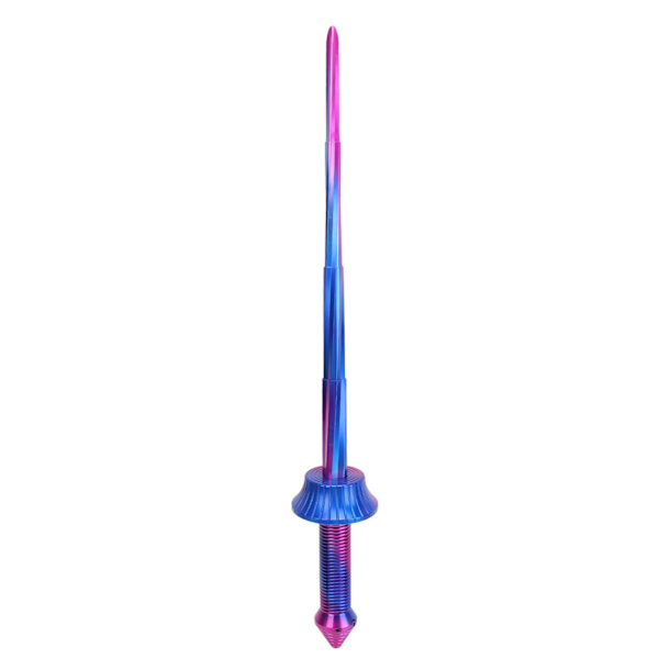 3d Utskrift Spiral Retractable Sword Gravity Telescopic Foldable Sword