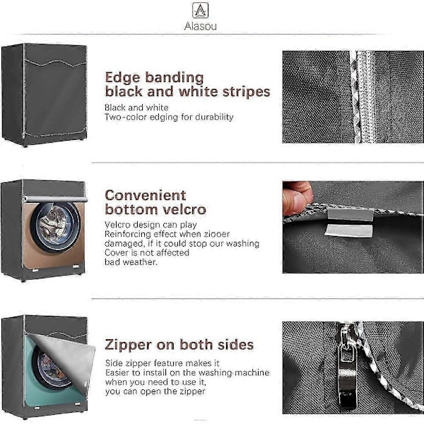 Udendørs vaskemaskineovertræk, beskyttelsesovertræk til tørretumbler ...
