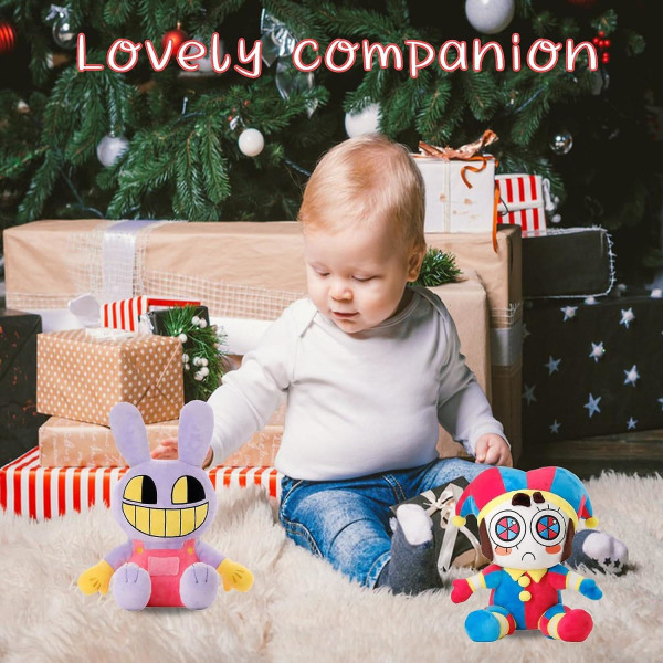 Digitaalinen Sirkus Pehmolelu, Upeat Pomni ja Jax Plushie-lelut, uudet ...