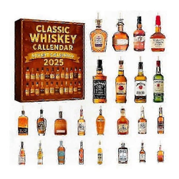 25-26 2025 Øl Adventskalender Whisky Ankomst Festival Kalender - Jul ...