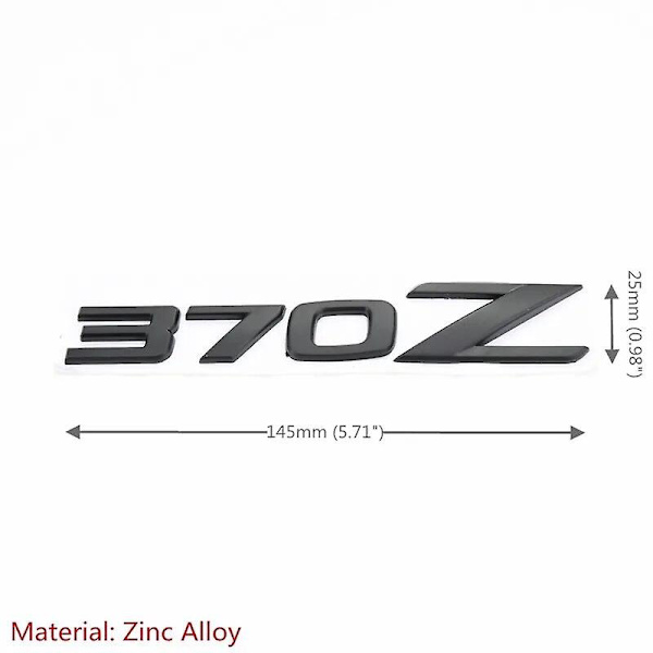 3D Bilstickere FAIRLADY 350Z 370Z Logo Emblem Badge Front Grill og ...