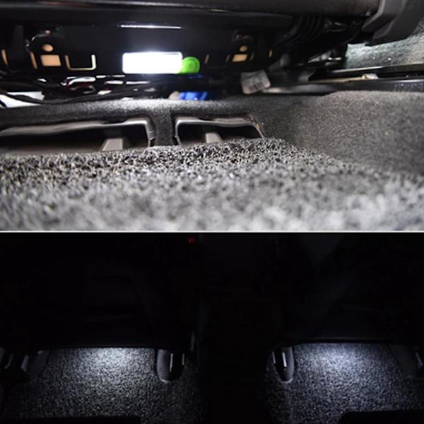 Led Footwell Light Fodlampe Kabel Ledningsnet Til B7 B8 Cc Golf 7 Mk7 7