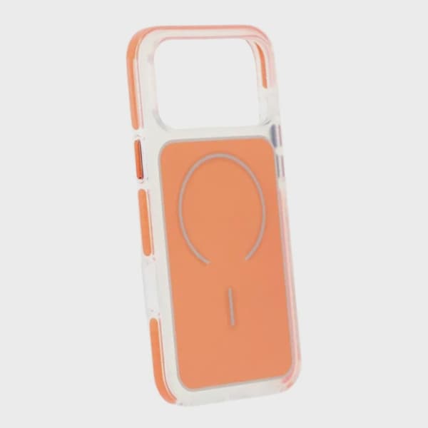 TPU Bumper-skal med Magsafe för iPhone 17 Pro Max - Orange | Fyndiq