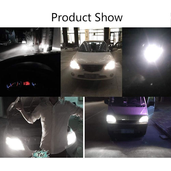 10 st H7 12V 55W Super Bright Halogen Xenon-lampor, lång livslängd för ...