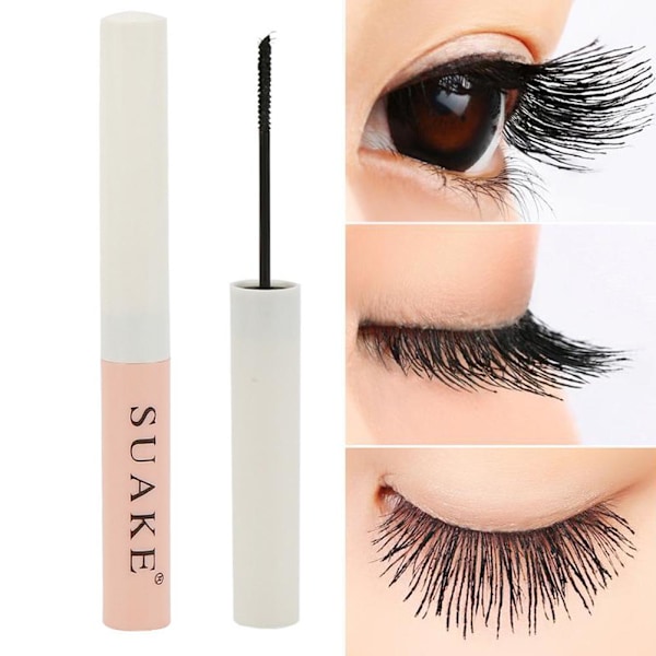 Suake Mascara Vattentät Och Slim Curl är Inte Lätt Att Kladda Och Black