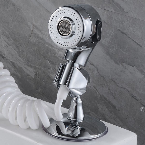 Duschhållare med sugpropp Silver | Fyndiq