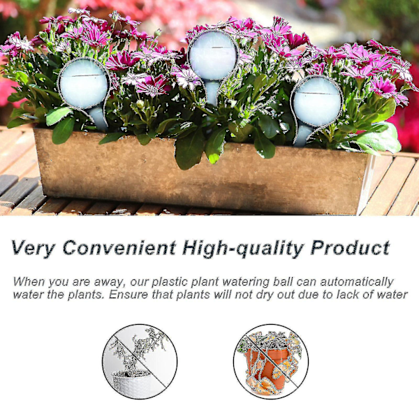 12 kpl Kasvien Kastelupallot Itse Kastelujärjestelmä PVC Itse Kastelupallot JU | Fyndiq