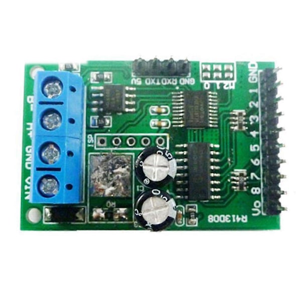 5V RS485 RS232(TTL) PLC Modbus Rtu Modul 8Ch IO Kontrol Switch Board ...