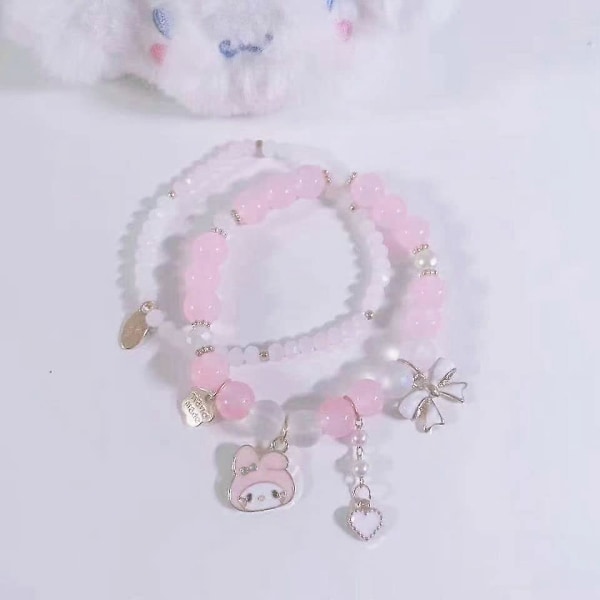 Cinnamoroll Kristallikoristeltu rannekoru Kuromi ja My Melody ...