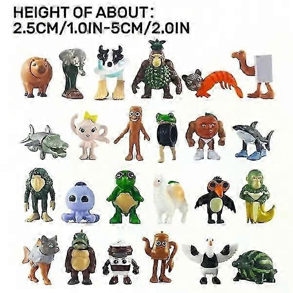 24 st Italiensk Stil \"Brainrot Tralalero Tralala\" Adventskalender ...