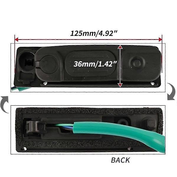 Baklucka Lås Släpphandtag Knapp 5810A090 för Sport ASX 2011-2020 | Fyndiq
