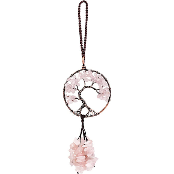 Livets Træ Hængende Pynt, Livets Træ Bilhængende Pynt, Krystal Livets ...