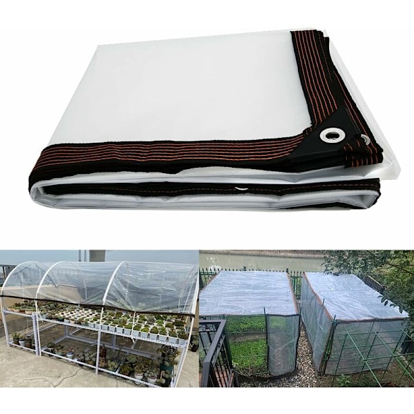 Transparent presenning, vandtæt udendørs beskyttende presenning ...