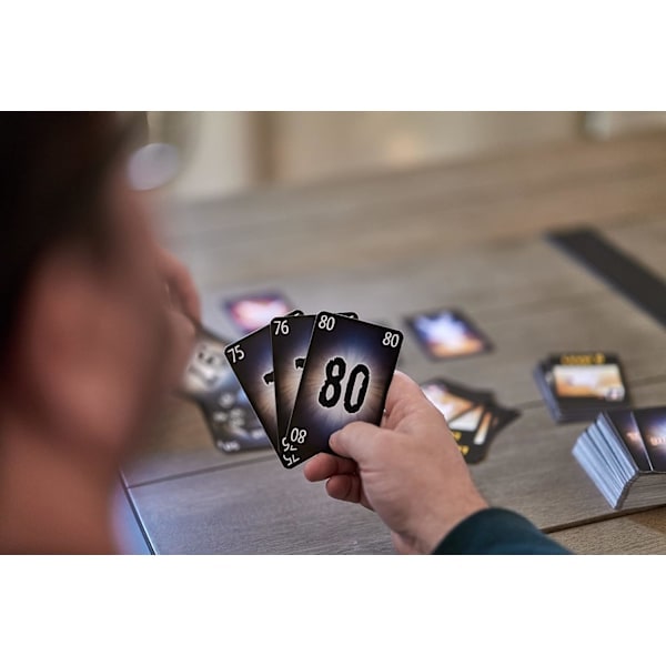 Heta 2025 The Mind - Familjevänligt brädspel - Spelkväll - Kortspel för vuxna, tonåringar och ...