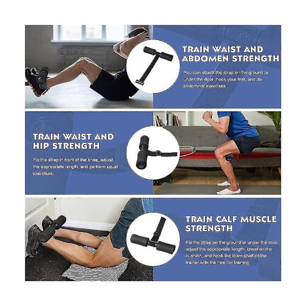 Justerbar Hamstring Curl Strap, utför Hamstring Curl, Squats, Ab ...