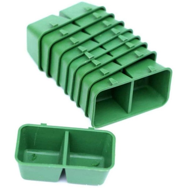 12 st fågelmatare, hängande fågelmatare, fyllning av mat och vatten ...