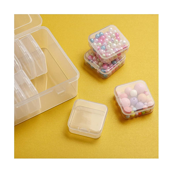 Small Bead Organizer Plastförvaringsväskor Förvaringsbehållare ...