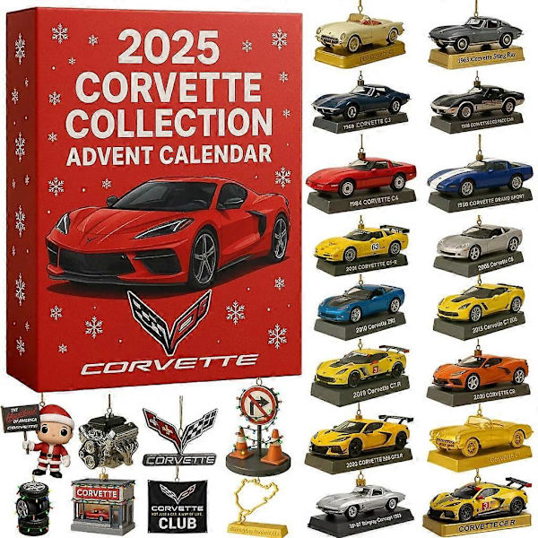 Bil Samlar Adventskalender 2025 Corvette | Fyndiq
