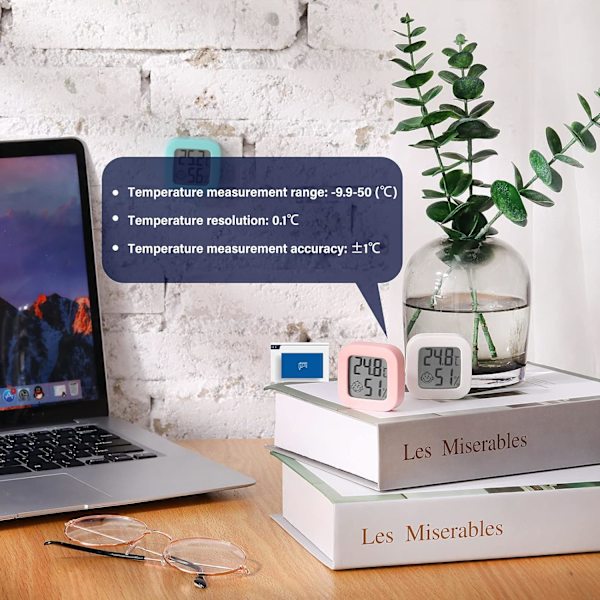 Digital badtermometer, LED-display för duschkran, LED-vattentermometer ...