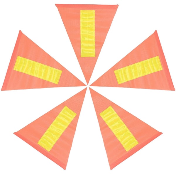 5 kpl Polkupyörän Turvalippu Vaihto Heijastava Pyöräilyn Turvalippu ...