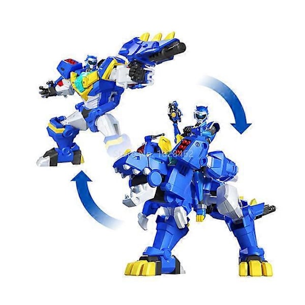 Mini Force 2 Super Dino Power Transformationsrobot Actionfigurer MiniForce X Simulering Djur ...