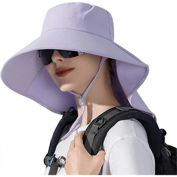 Solhatt Fiskehatt Solskydd med Nät Vandringshatt med Hästsvansöppning ...