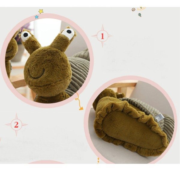 1 st snigel plysch leksak stoppad tecknad film djur cool turbo speed ...