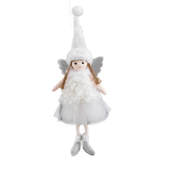 Sød pige engel jule vedhæng jule træ hængende pynt jule pynt | Fyndiq