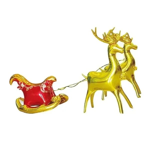 Jul Stående Ballon Julemand Snemand Jule Træ Ballon Jule Fest Hjem ...