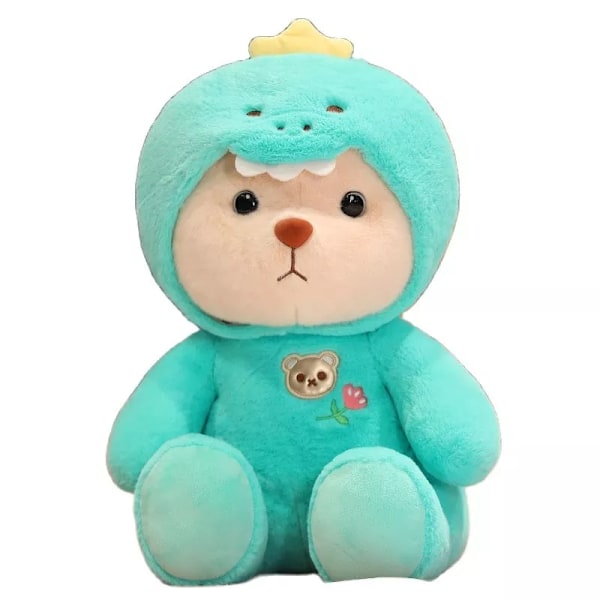 Lyserød Gris Dinosaur Bamse Bamse Plys Legetøj Udstoppet Tegnefilm Dyr ...