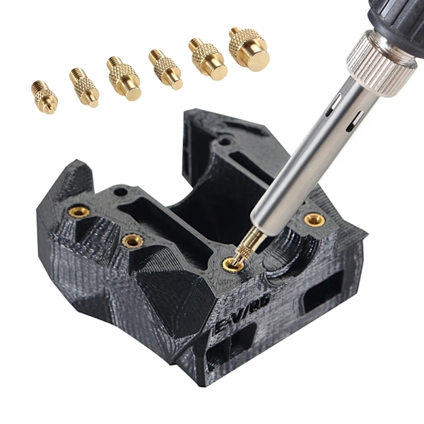 Lämmitys Sisäke Mutteri Rauta Kärki M2 M3 M4 M5 M6 M8 messinki kierre ...