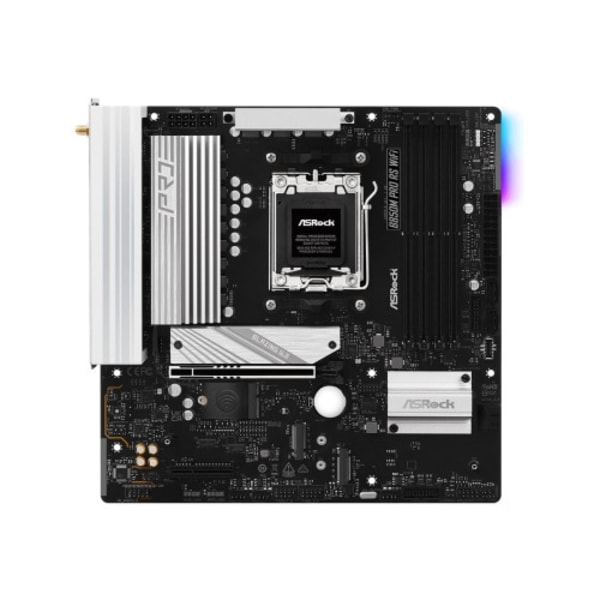 ASRock B850M Pro RS WiFi - moderkort - micro ATX - Socket AM5 - AMD ...