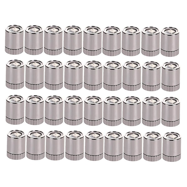 36 stk Miniatyrlys for Håndverk, Mini LED-lys Batteridrevet (Varmt Hvit ...