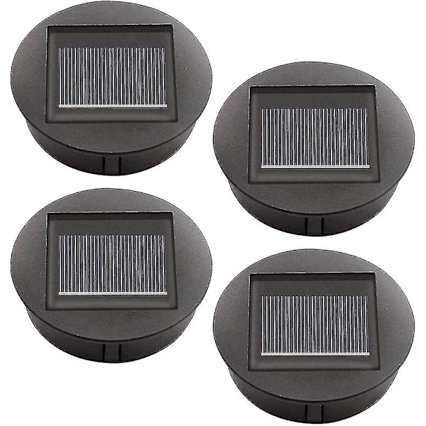 4 st solcellslampor med LED-lampor, solcellslampor för utomhusbelysning ...