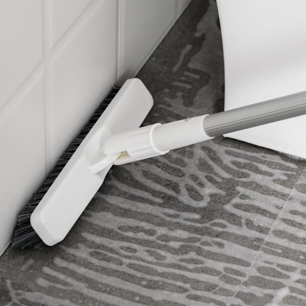 Golvskurborste, skjutborste med långt handtag, badkar och kakelborste ...
