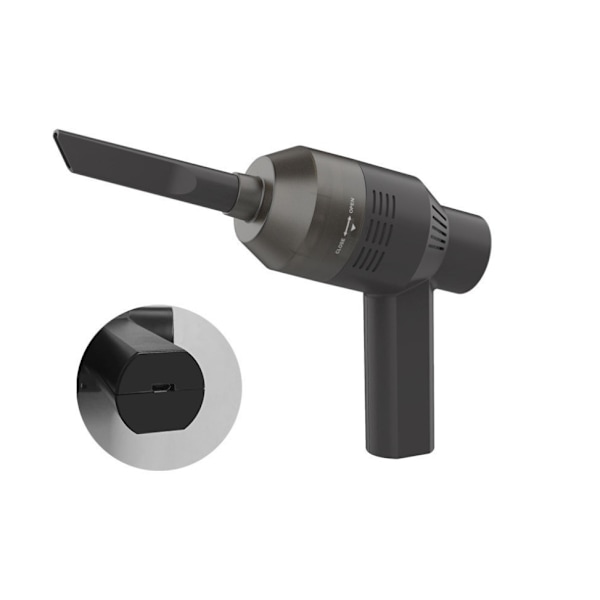 Auton imuri Mini langaton näppäimistö imuri (Musta 18W sisäänrakennettu ...