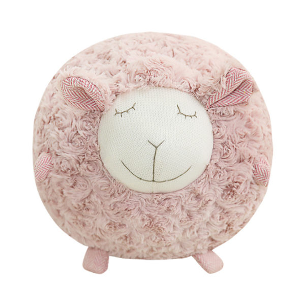 Söt lamm plysch kudde mjuk fylld tecknad djur får leksak - spot ...