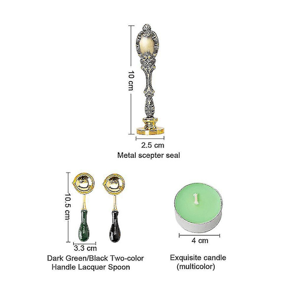 Blue Peacock European Style Retro Scepter Fire Paint Print, vintage vahasinetti leima ...