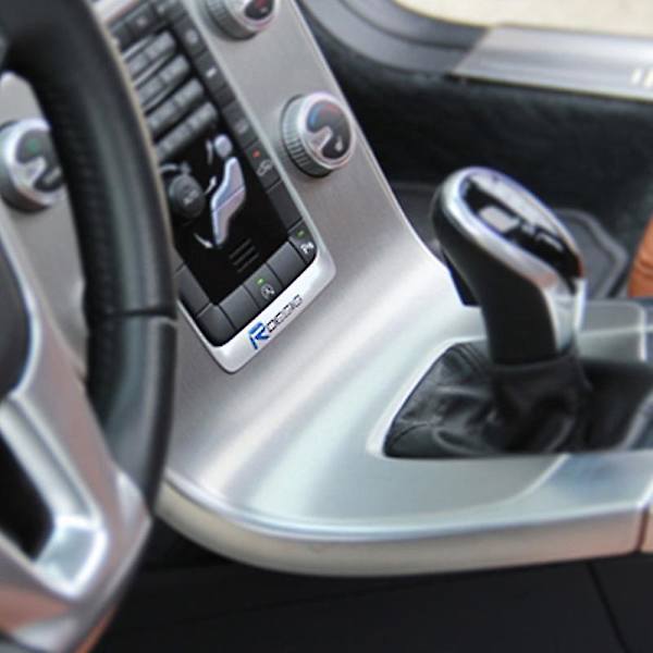 2kpl/ set R Design Autotarra ja Tarrat Sisäoven kahvan Ohjauspyörän konsolitarrat Volvo S60 V70 ...